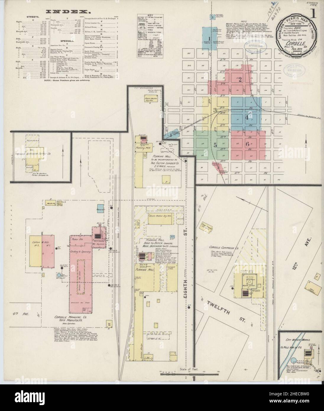 Cordele georgia karte -Fotos und -Bildmaterial in hoher Auflösung – Alamy