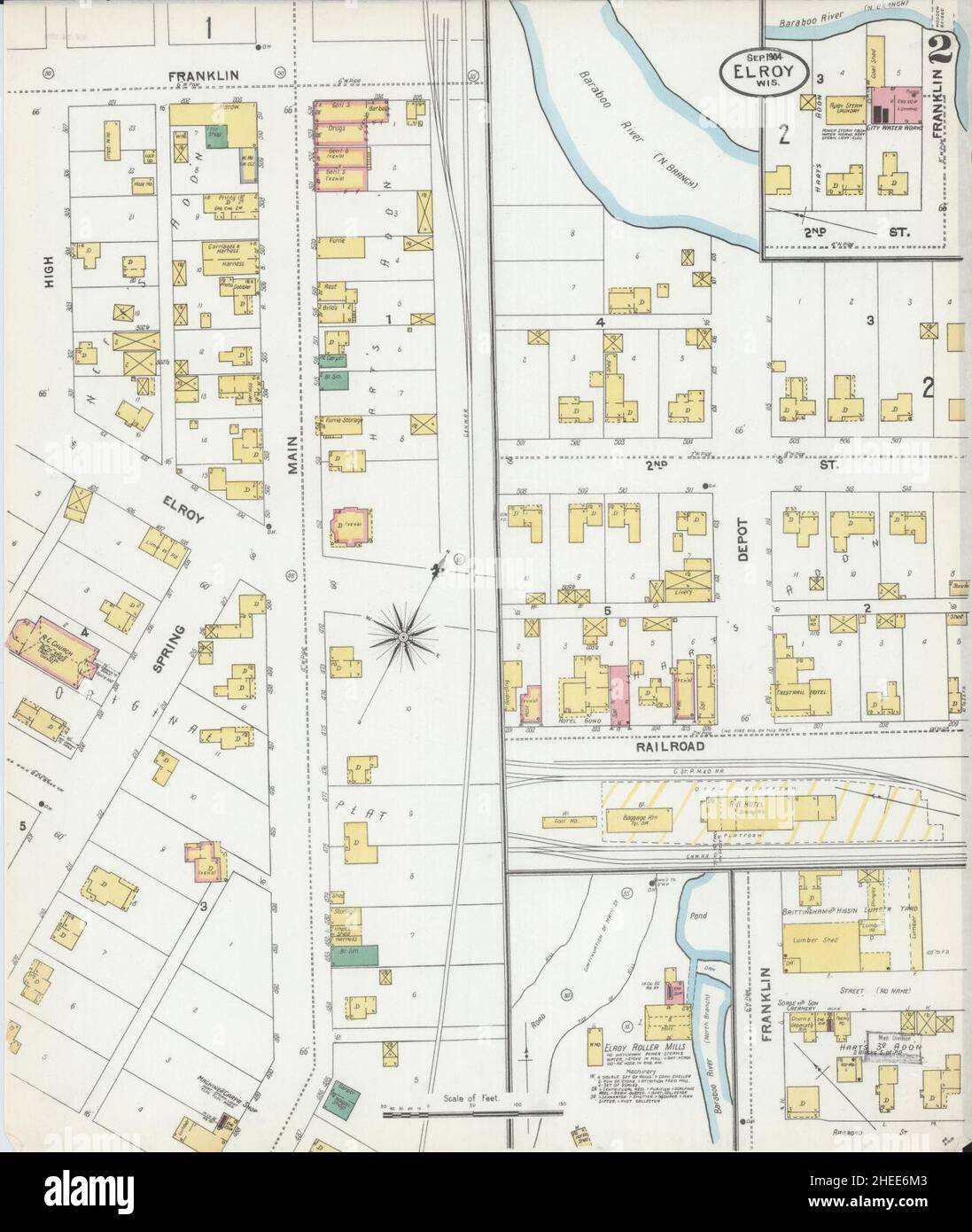 Elroy wisconsin karte -Fotos und -Bildmaterial in hoher Auflösung – Alamy