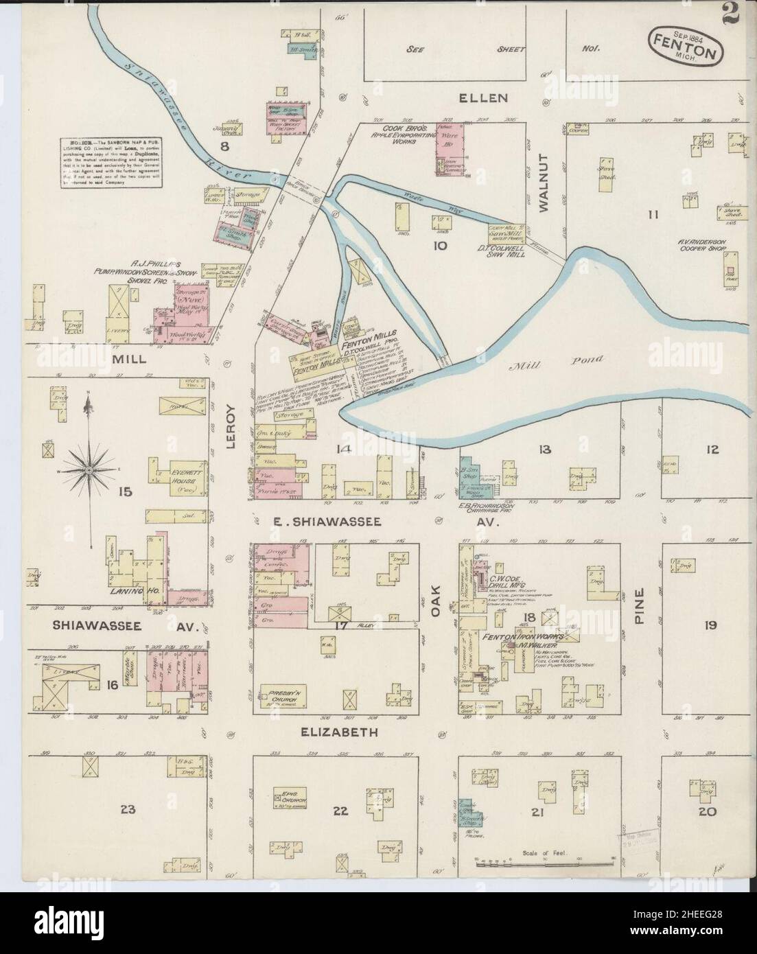 Fenton michigan karte -Fotos und -Bildmaterial in hoher Auflösung – Alamy