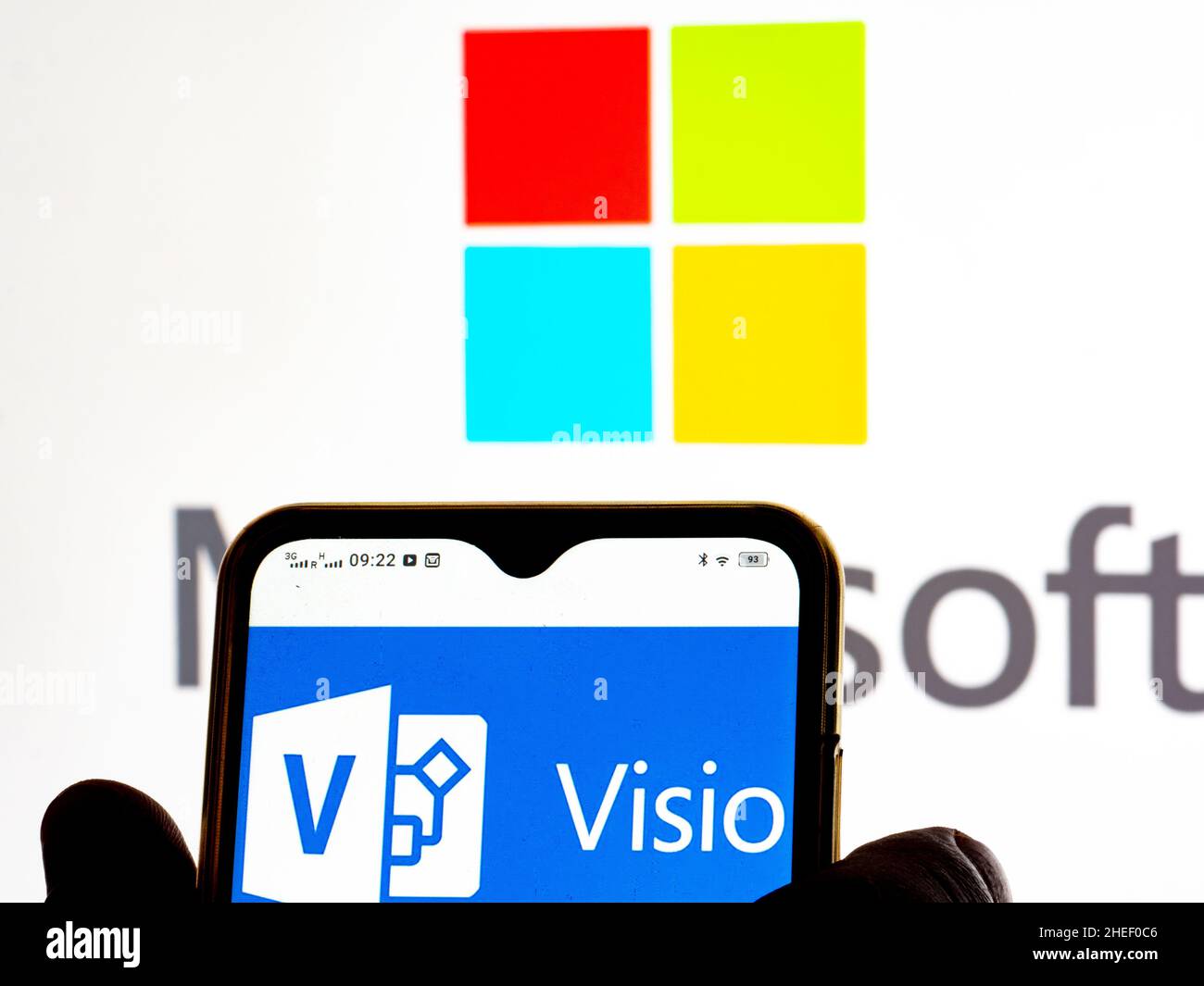 Logo microsoft visio -Fotos und -Bildmaterial in hoher Auflösung – Alamy