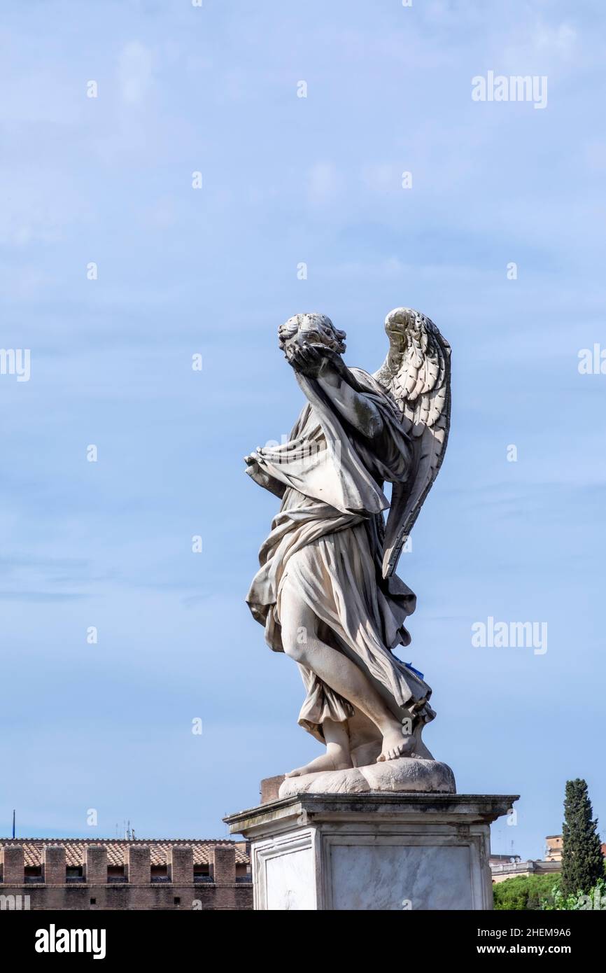 Statue an der Aelischen Brücke auch bekannt unter Namen Brücke der ...