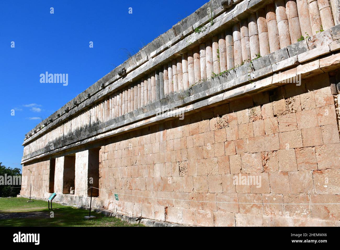 Haus der Schildkröten (Casa de las Tortugas), Uxmal, Maya-Ruinen ...