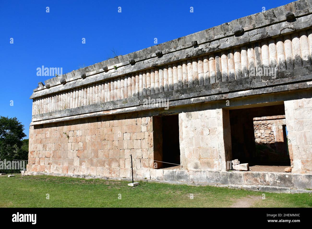 Haus der Schildkröten (Casa de las Tortugas), Uxmal, Maya-Ruinen ...