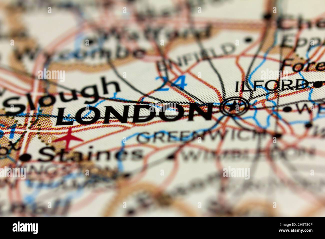 London continent map -Fotos und -Bildmaterial in hoher Auflösung ...