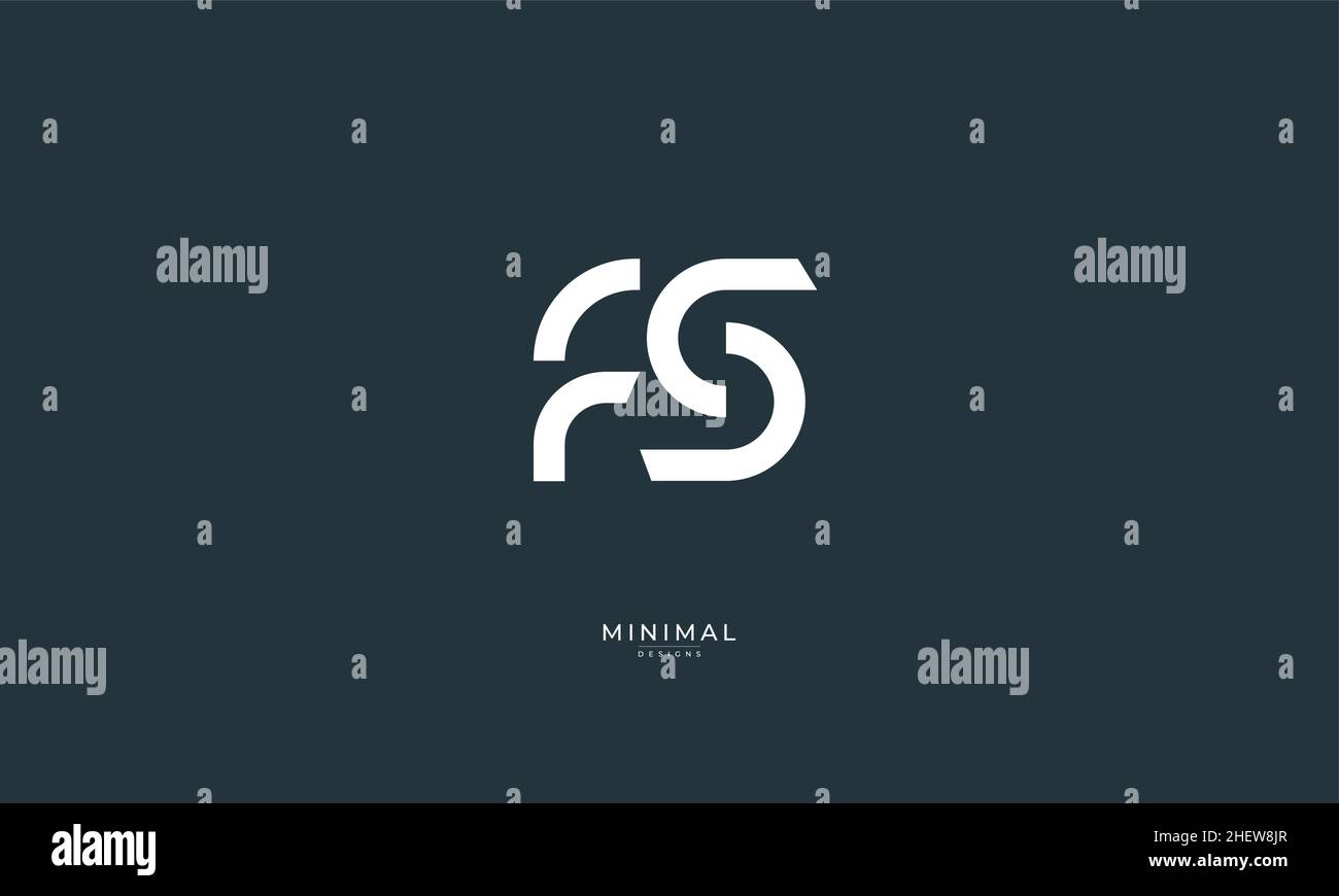 Fs alphabet Stock-Vektorgrafiken kaufen - Alamy
