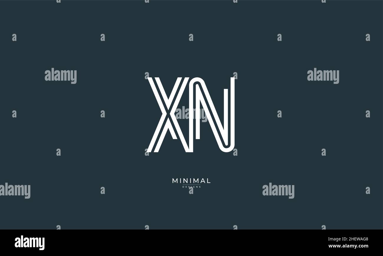 Xn logo Stock-Vektorgrafiken kaufen - Alamy
