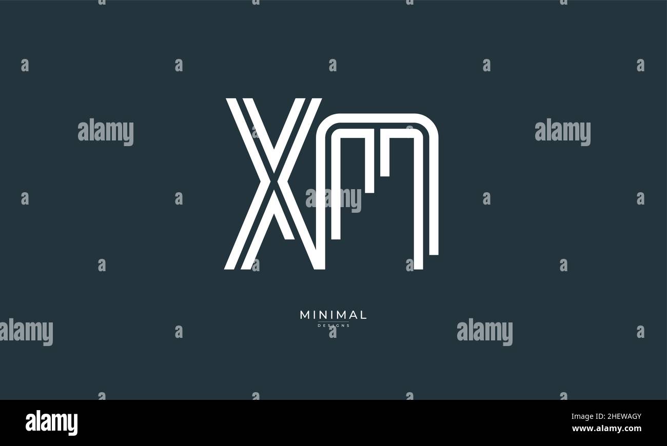 Xm logo Stock-Vektorgrafiken kaufen - Alamy