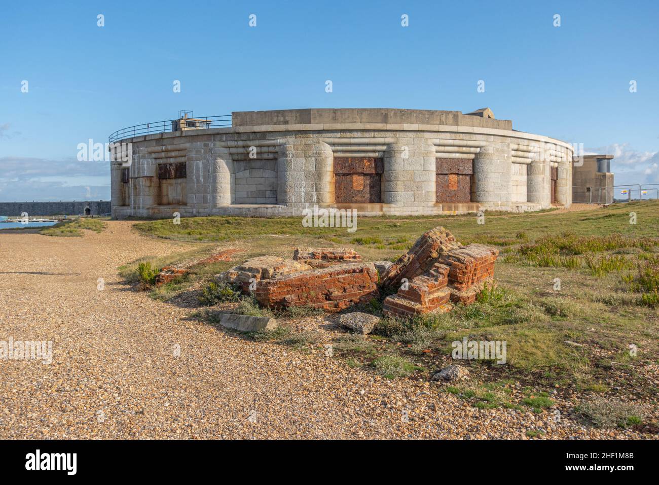 Hurst Castle, Tudor Castle, das von der English Heritage Castle in ...