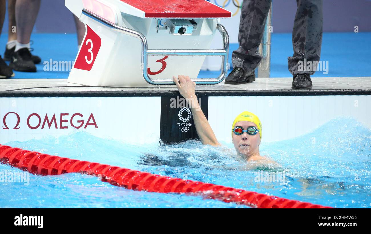 26th. JULI 2021 - TOKIO, JAPAN: Emma Mc Keon aus Australien gewinnt die ...