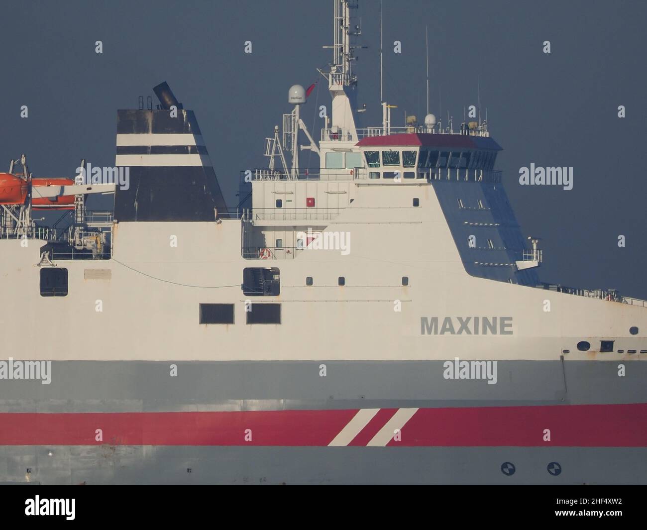 Sheerness, Kent, Großbritannien. 14th Januar 2022. Die unbegleitete ...