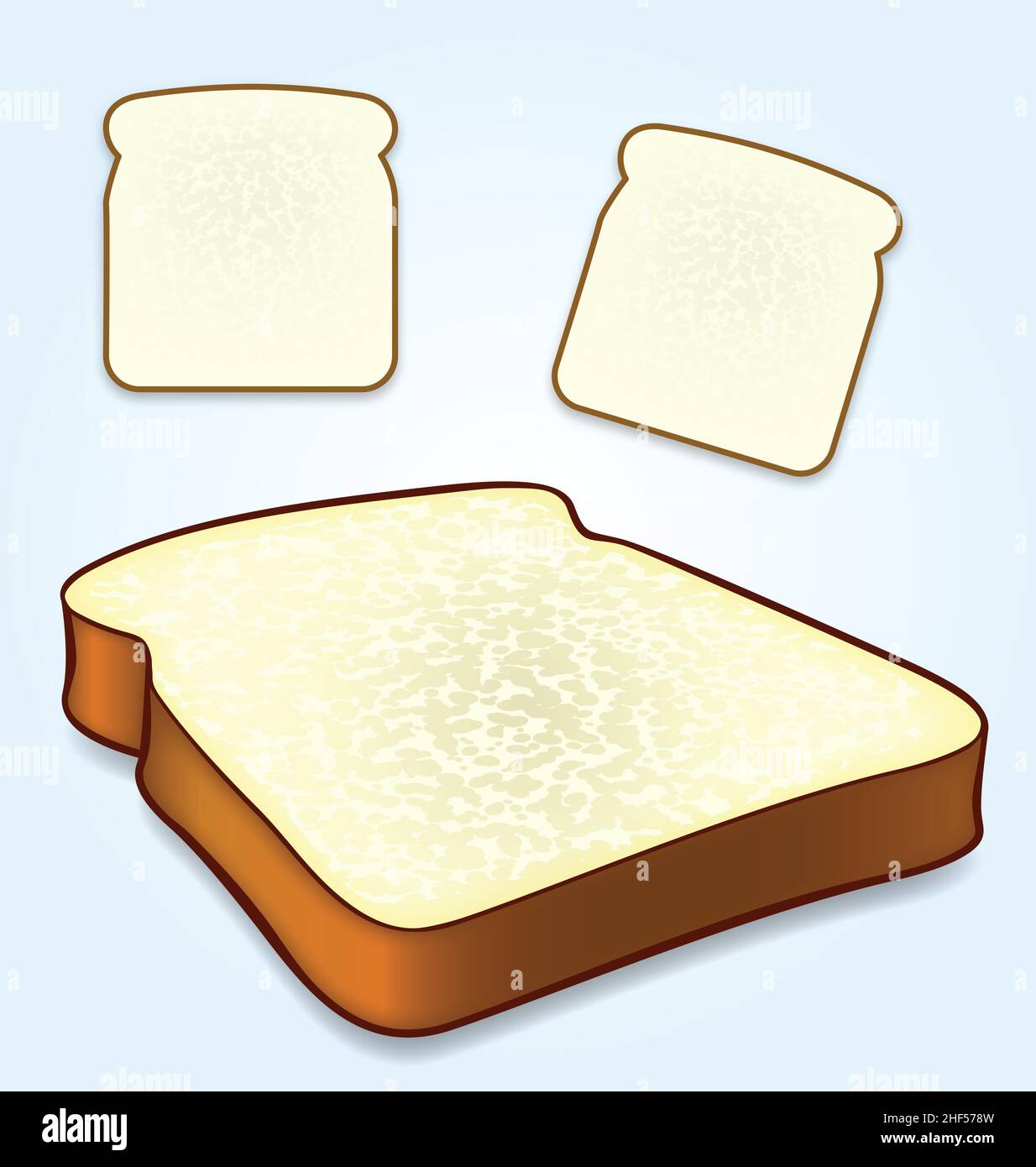 Vollkornbrot cartoon -Fotos und -Bildmaterial in hoher Auflösung – Alamy