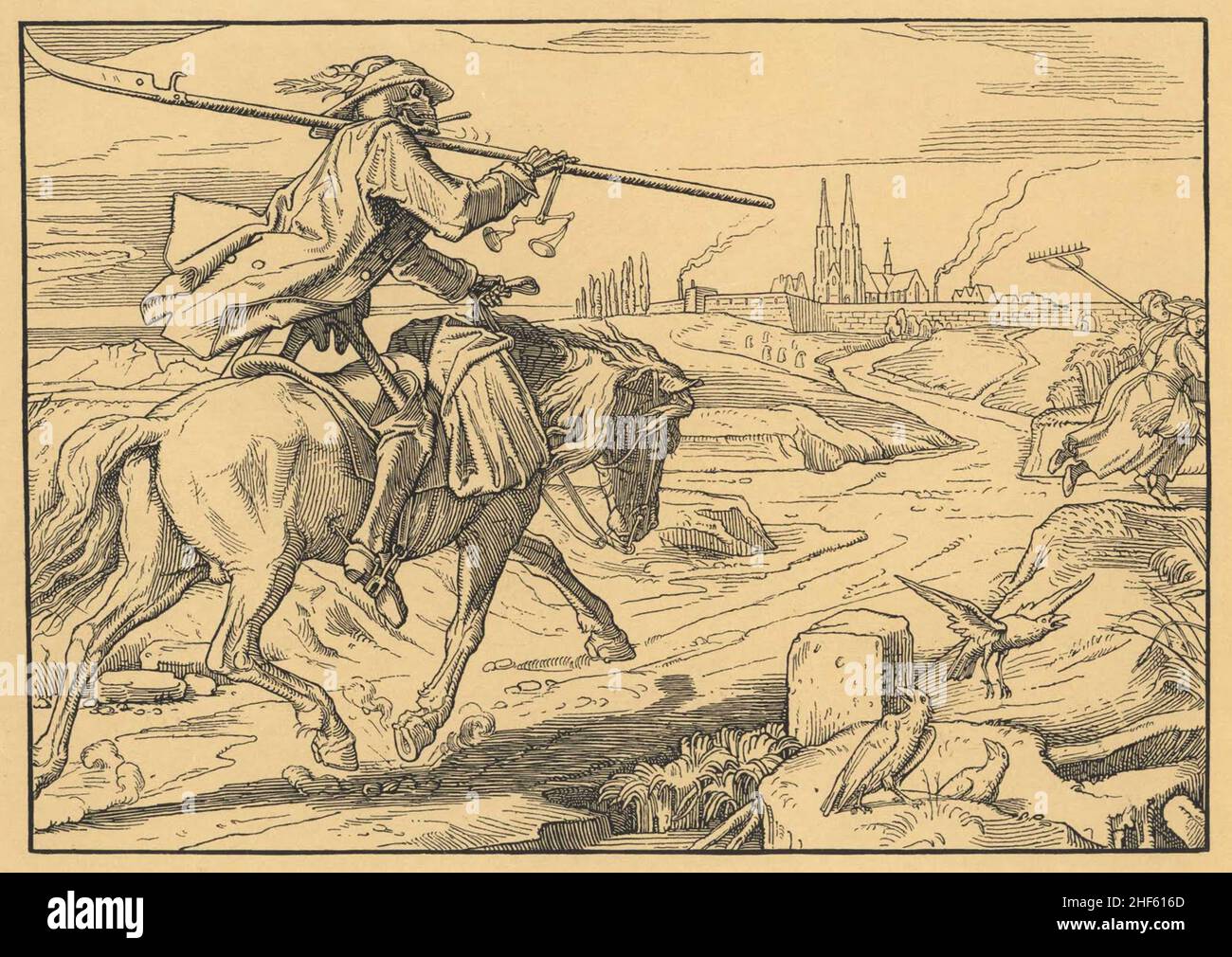 Alfred Rethel Stockfotos und -bilder Kaufen - Alamy