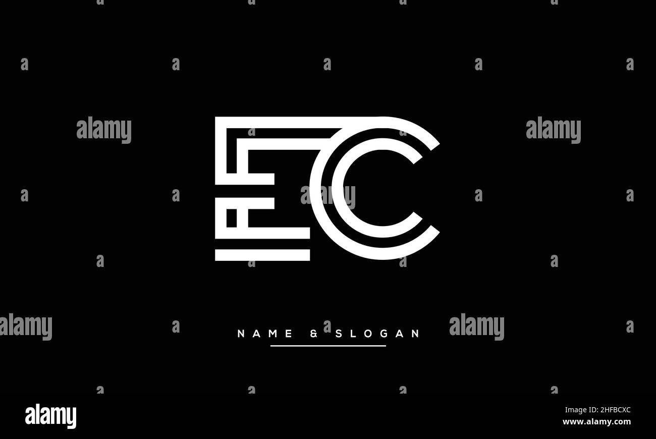 Ec logo vektor vektoren -Fotos und -Bildmaterial in hoher Auflösung – Alamy