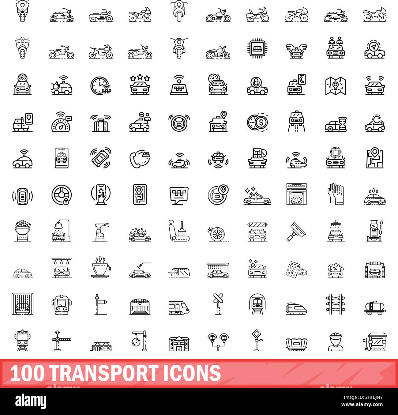 100 Transportsymbole eingestellt. Skizzieren Sie die Darstellung von ...