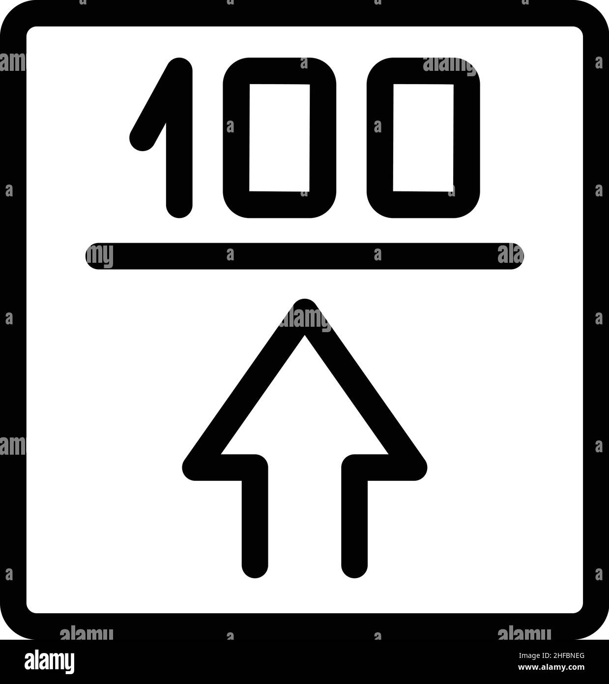 Gliederungsvektor für das Symbol „Dauer Zeit“. Uhr-Piktogramm. Stichtag ...