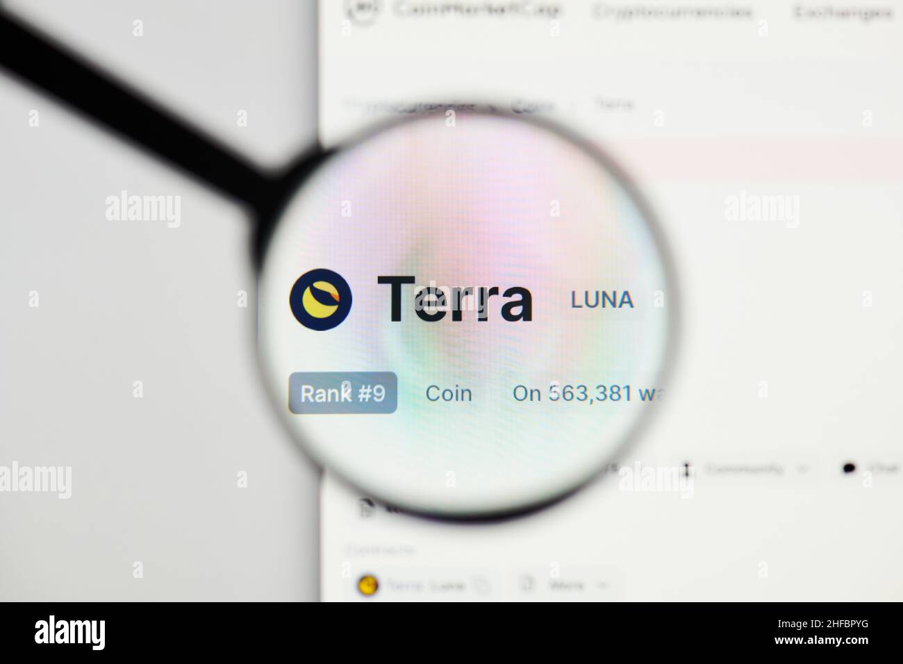 Terra luna logo -Fotos und -Bildmaterial in hoher Auflösung – Alamy