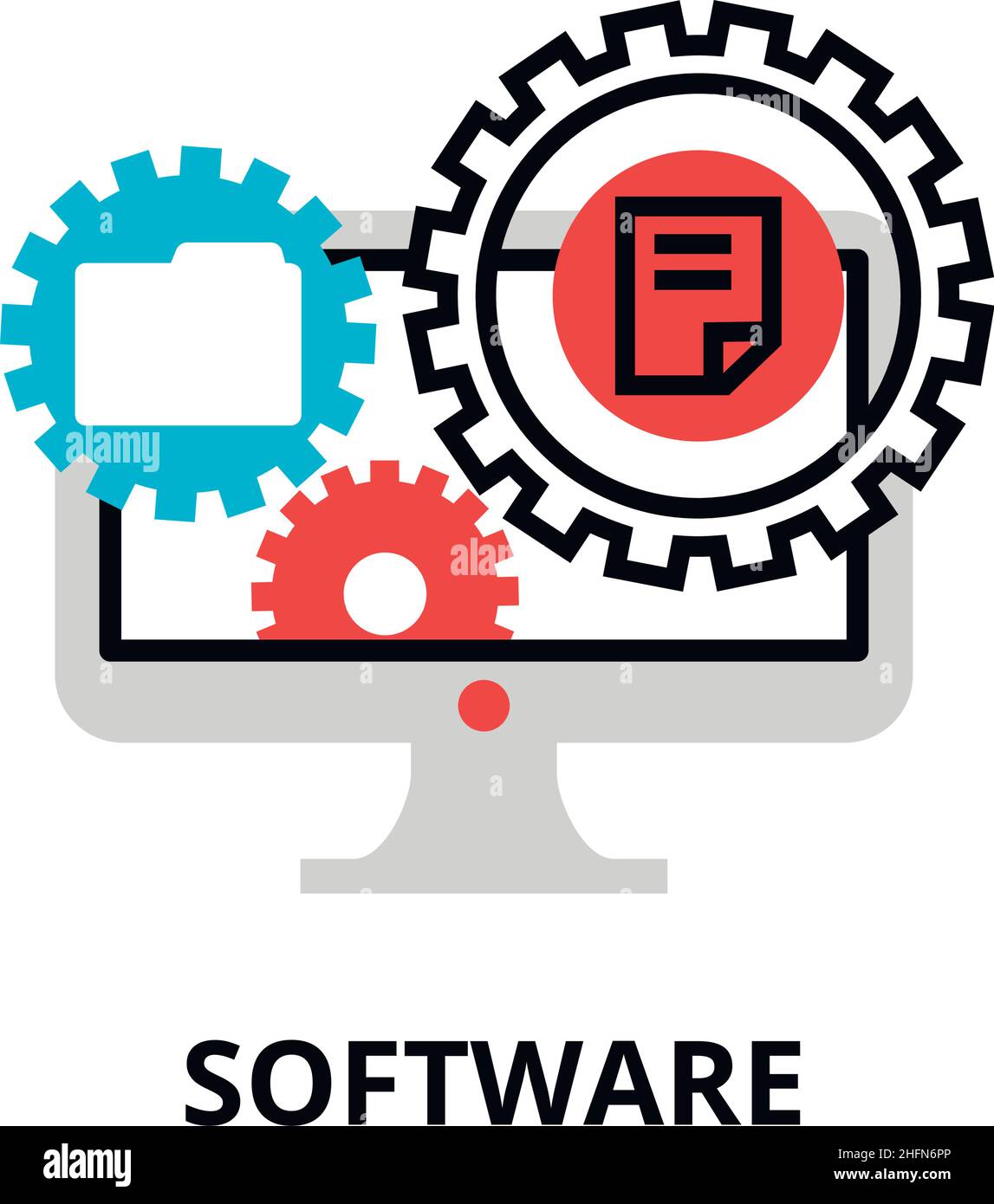 Software icon vector vectors -Fotos und -Bildmaterial in hoher ...