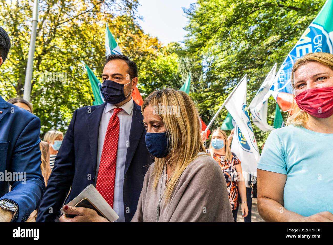 Foto Matteo Groppo/LaPresse 03 settembre 2020 Bolzano, Italia politica ...