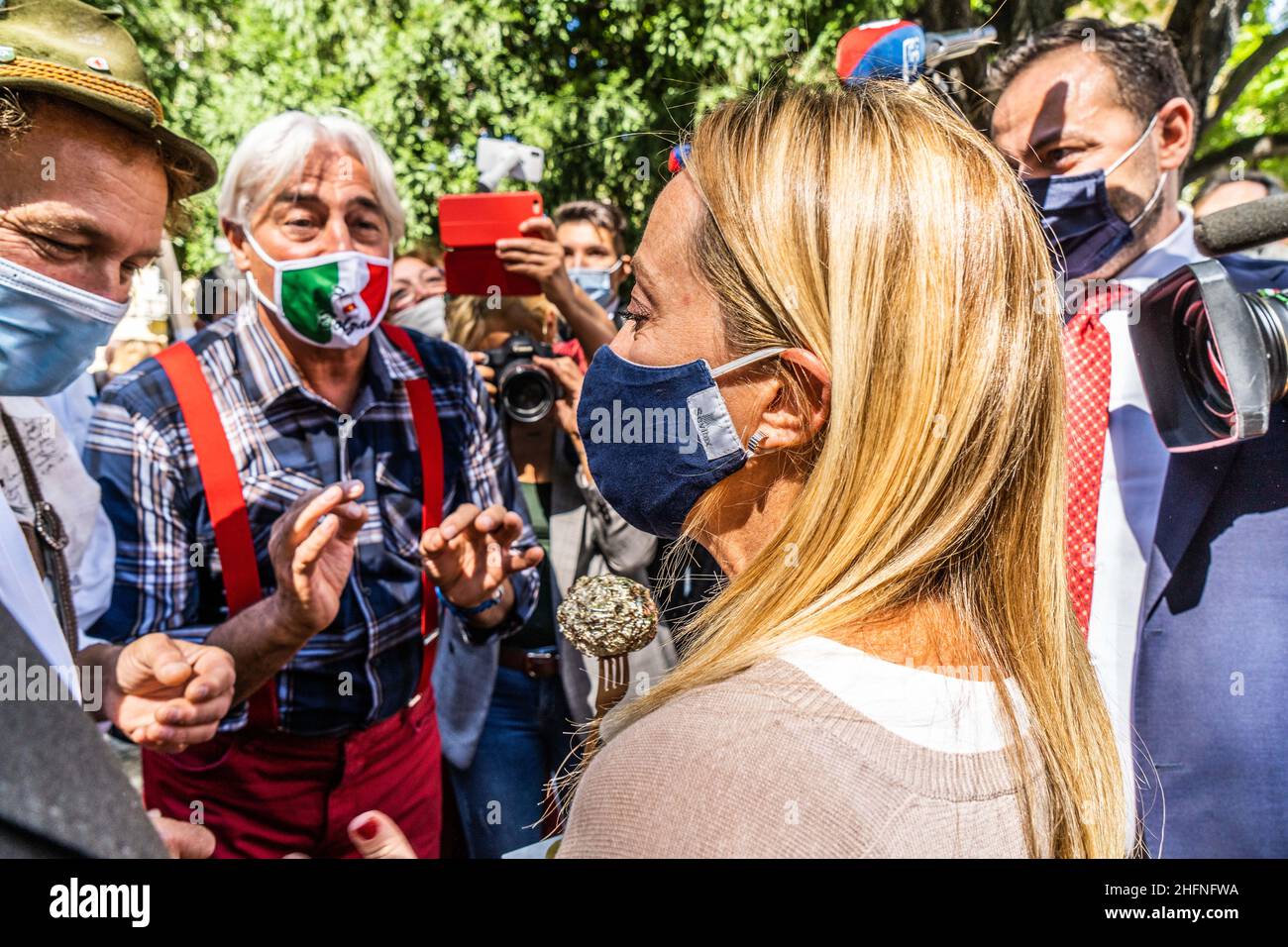 Foto Matteo Groppo/LaPresse 03 settembre 2020 Bolzano, Italia politica ...