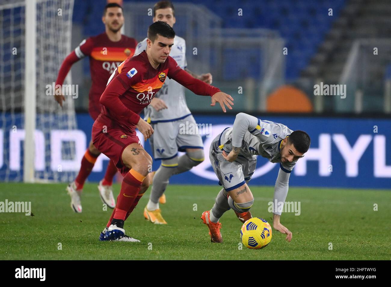 Foto Alfredo Falcone - LaPresse31/01/2021 Roma ( Italia)Sport CalcioRoma - Hellas ...