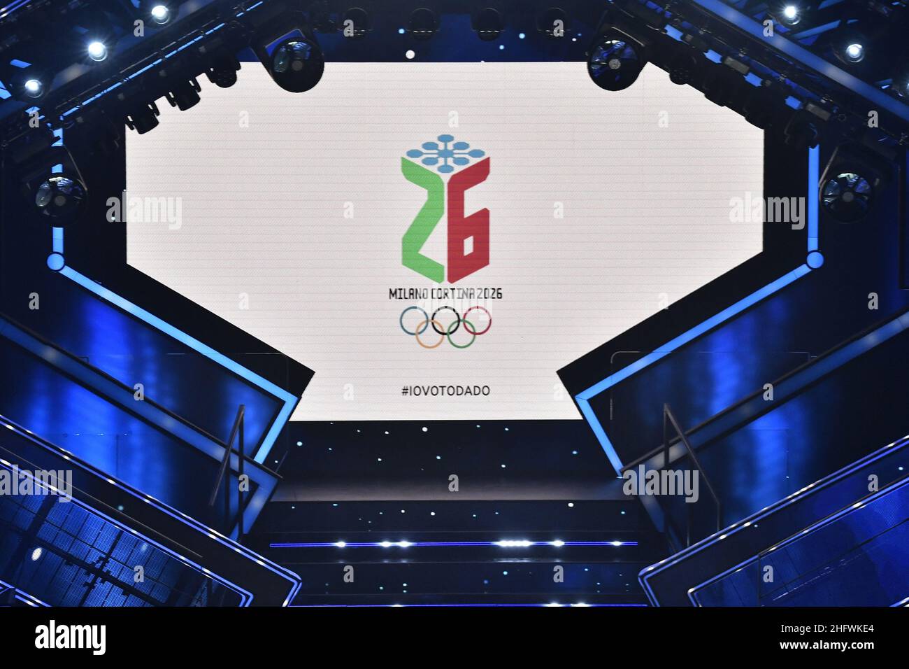 Sanremo 2026 -Fotos und -Bildmaterial in hoher Auflösung – Alamy