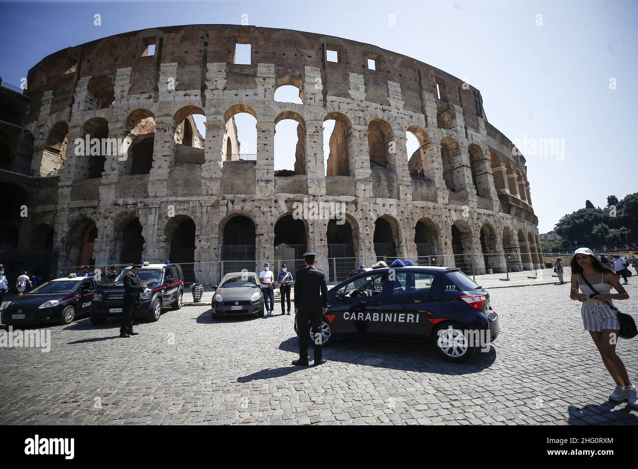 Foto Cecilia Fabiano/ LaPresse 12 Agosto 2021 Roma (Italia) Cronaca ...