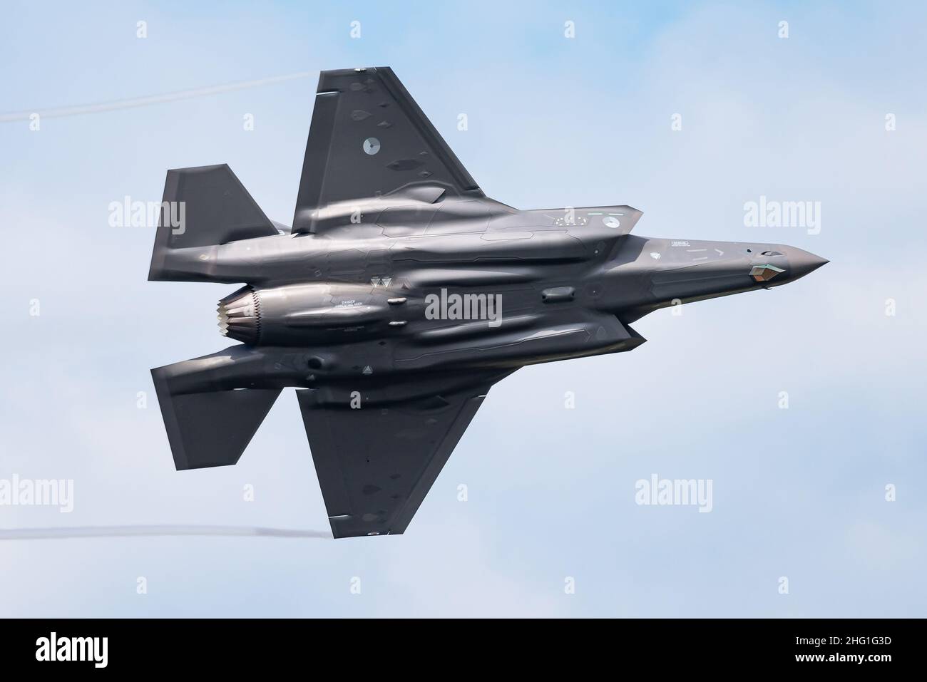 Ein Lockheed Martin F-35 Lightning II Stealth-Kampfjet der Royal ...