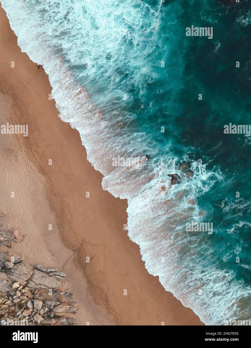 Blauer Strand und Sandstrand von Cabo San Lucas Stockfotografie - Alamy