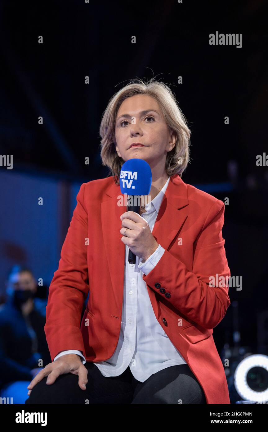 Die Präsidentin der Region Ile-de-France und Kandidatin der rechten ...