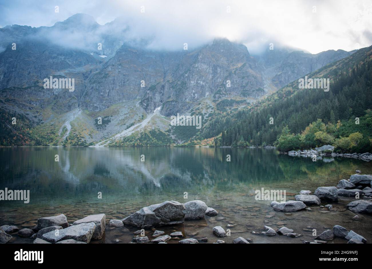 Luxus Tschechisches Polnisches Gebirge Bild