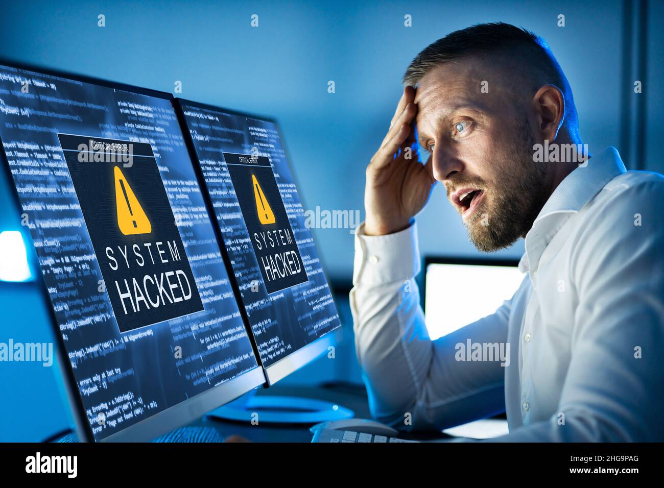 Computer gehackt -Fotos und -Bildmaterial in hoher Auflösung – Alamy
