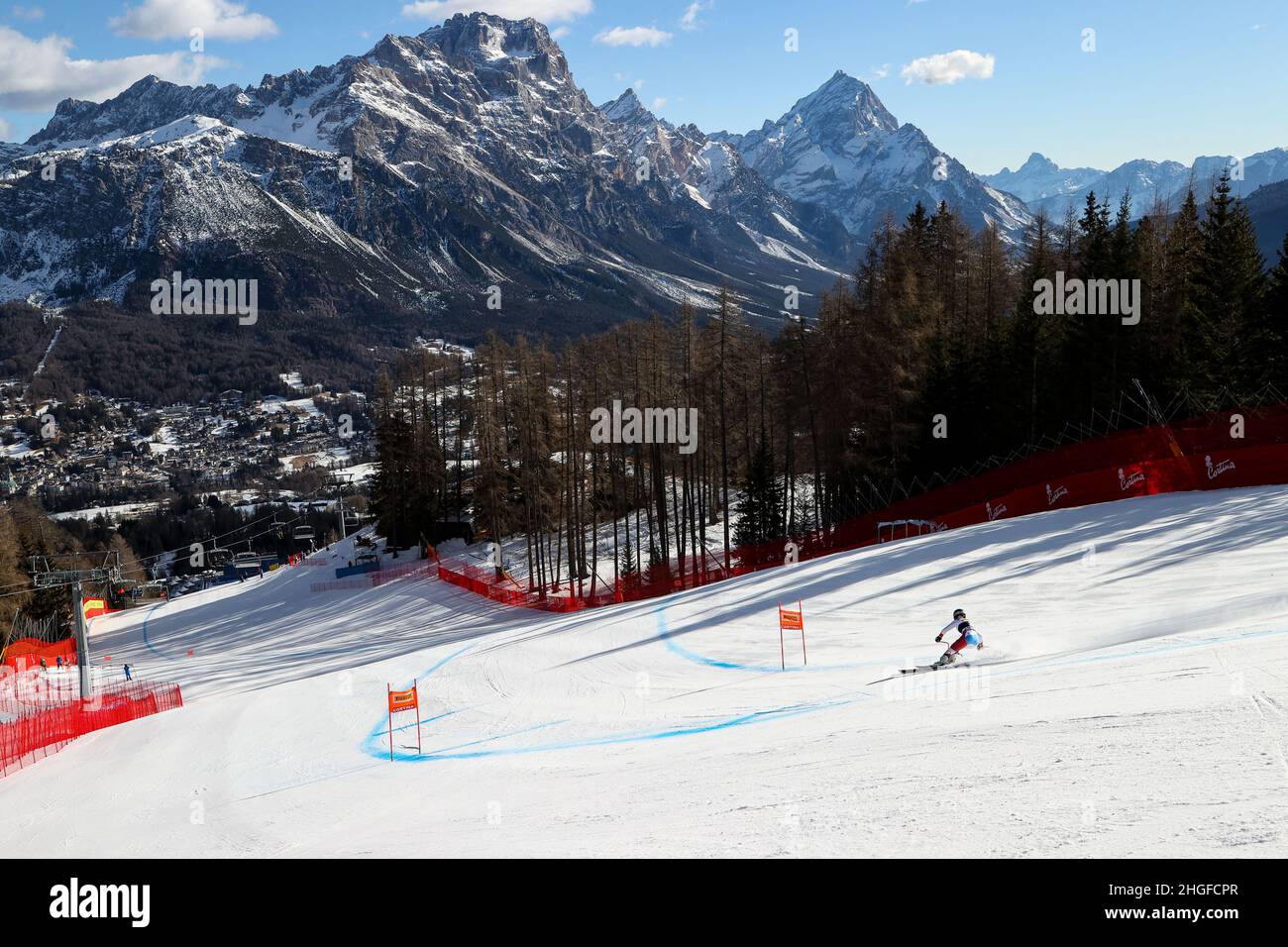Delia DURRER (SUI) während des FIS Ski World Cup 2022 - Super Giant ...
