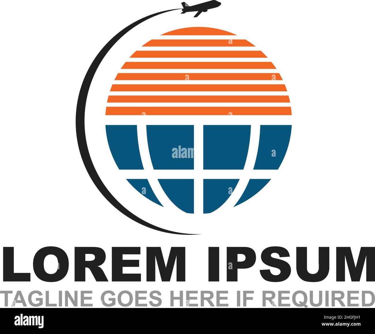 Reise Logo Design Inspiration Vektor Vorlage Stock-Vektorgrafik - Alamy