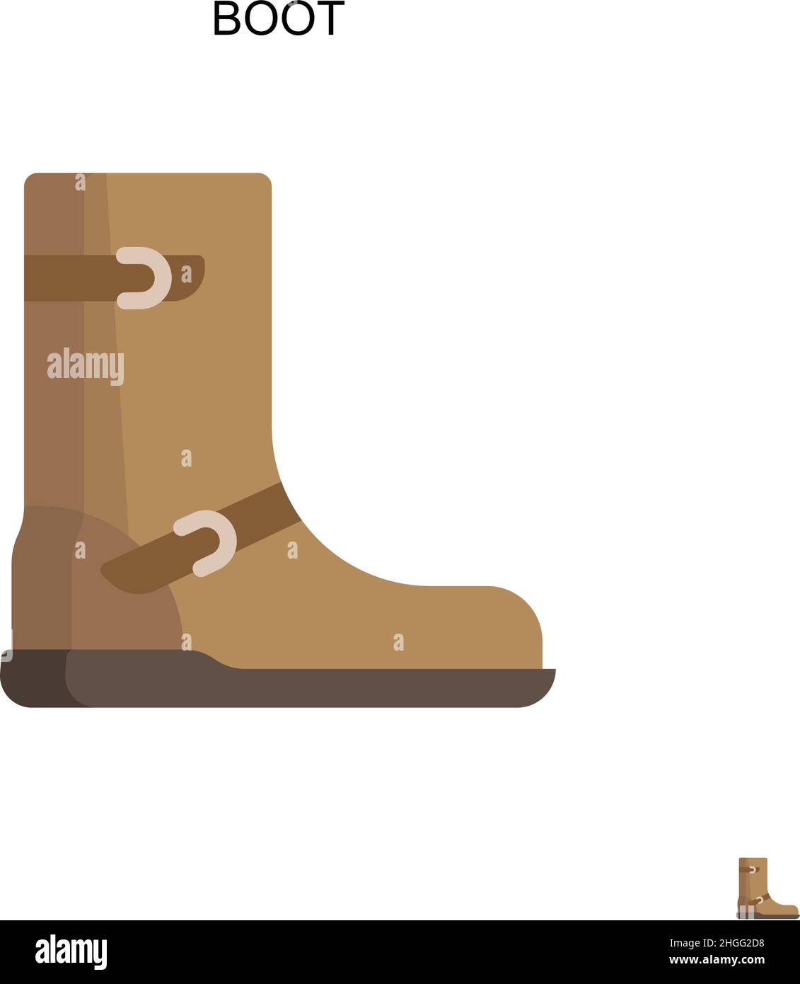 Boot Simple Vektor-Symbol.perfekte Farbe modernes Piktogramm auf ...
