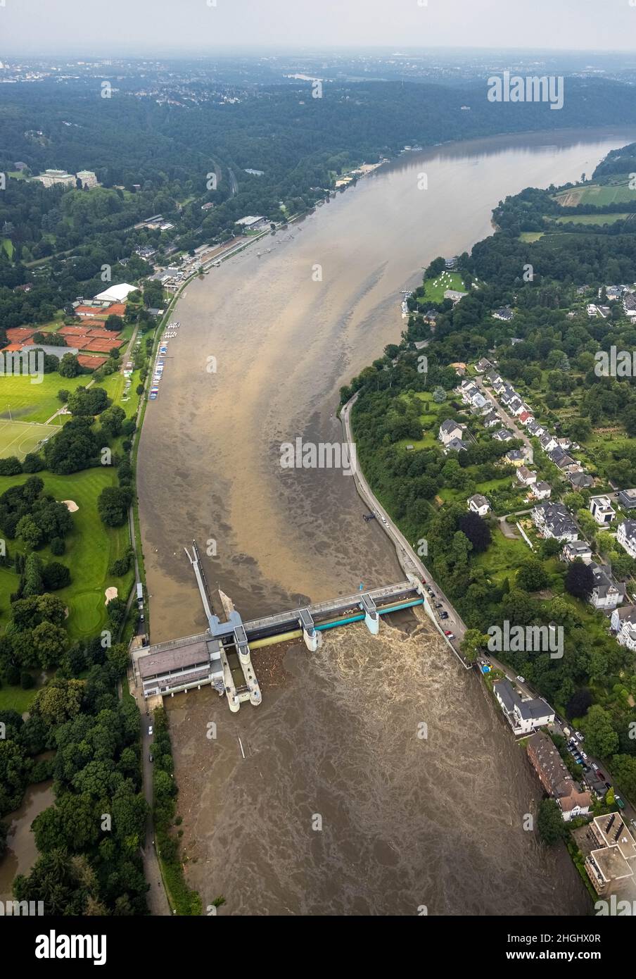 Wunderbar Hochwasser Ruhr Essen Bilder