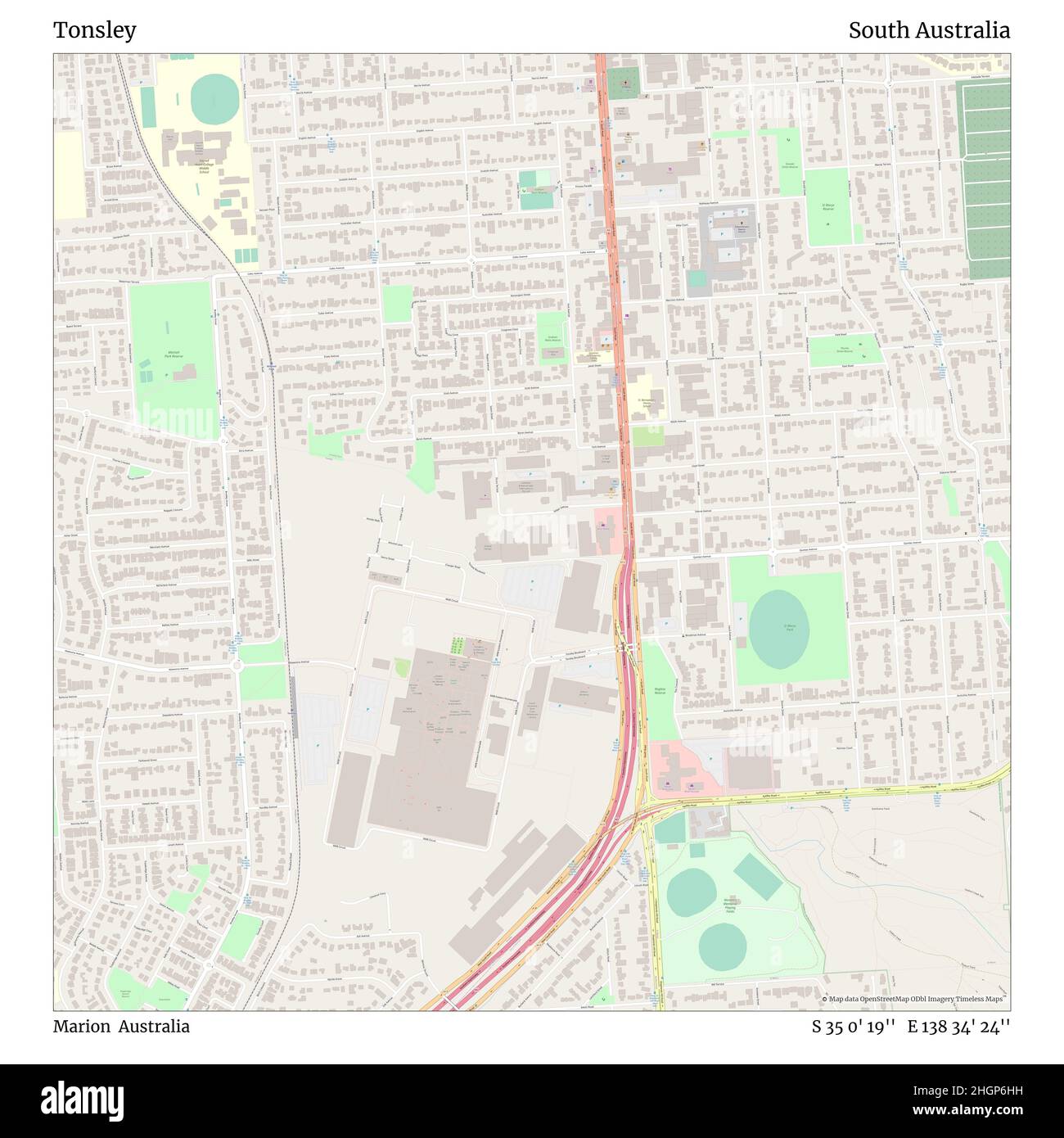 Tonsley, Marion, Australien, South Australia, S 35 0' 19'', E 138 34 ...