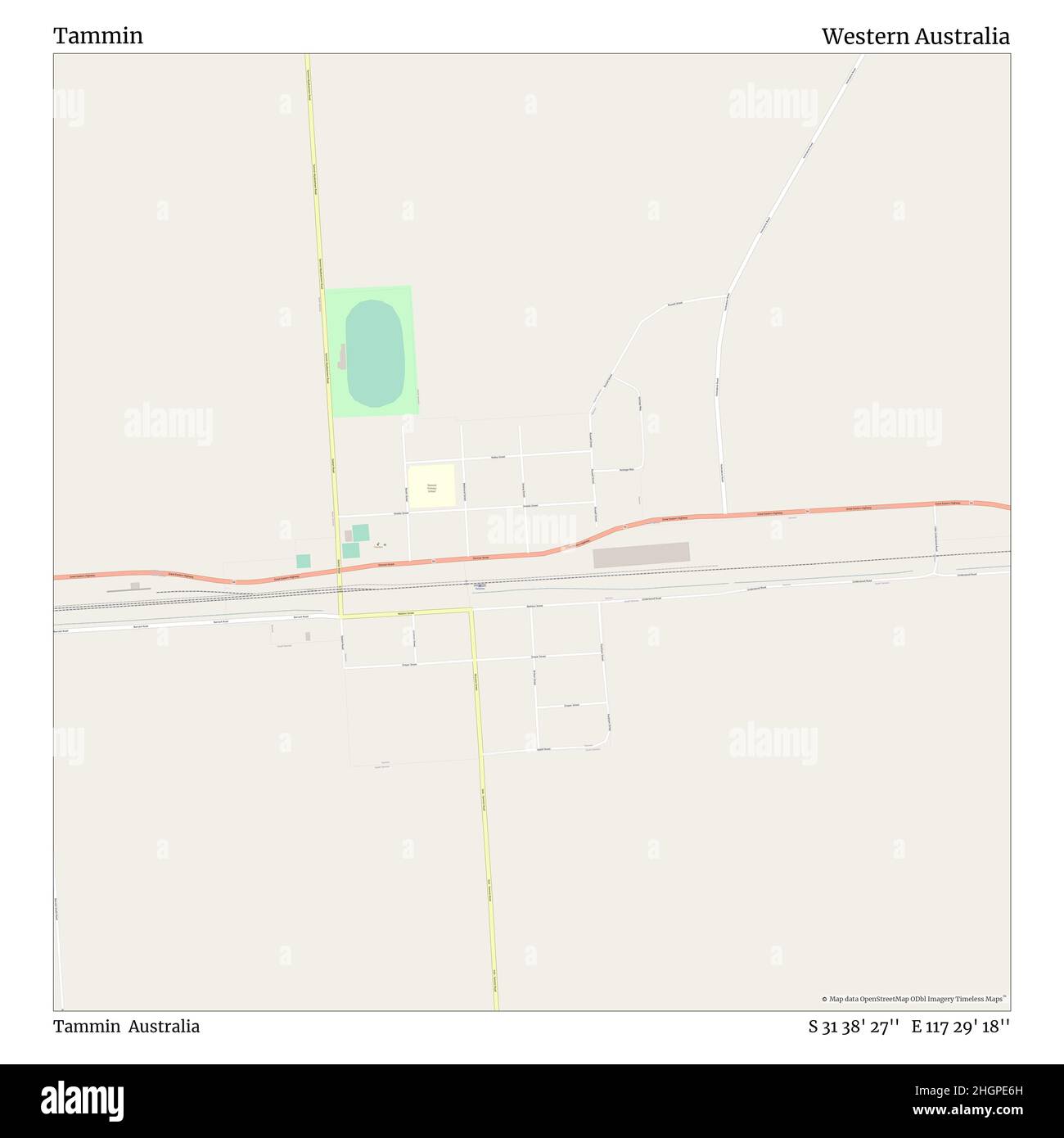 Tammin, Tammin, Australien, Western Australia, S 31 38' 27'', E 117 29 ...