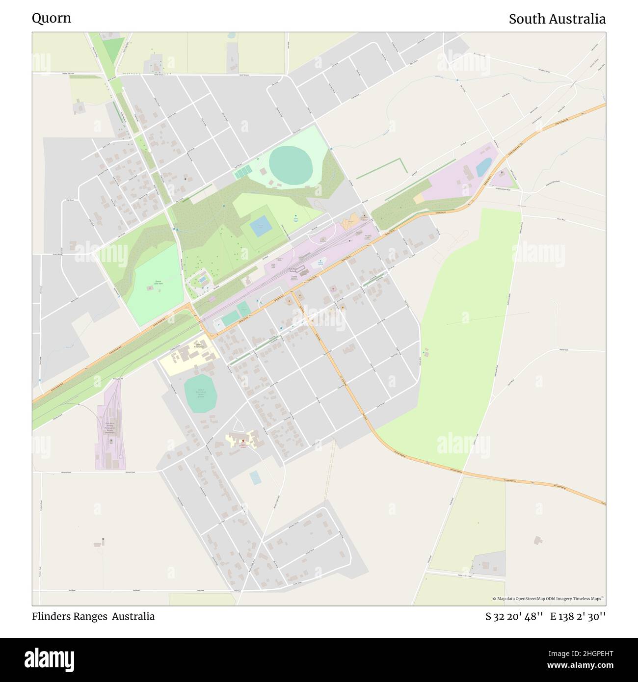 Quorn, Flinders Ranges, Australien, South Australia, S 32 20' 48'', E ...