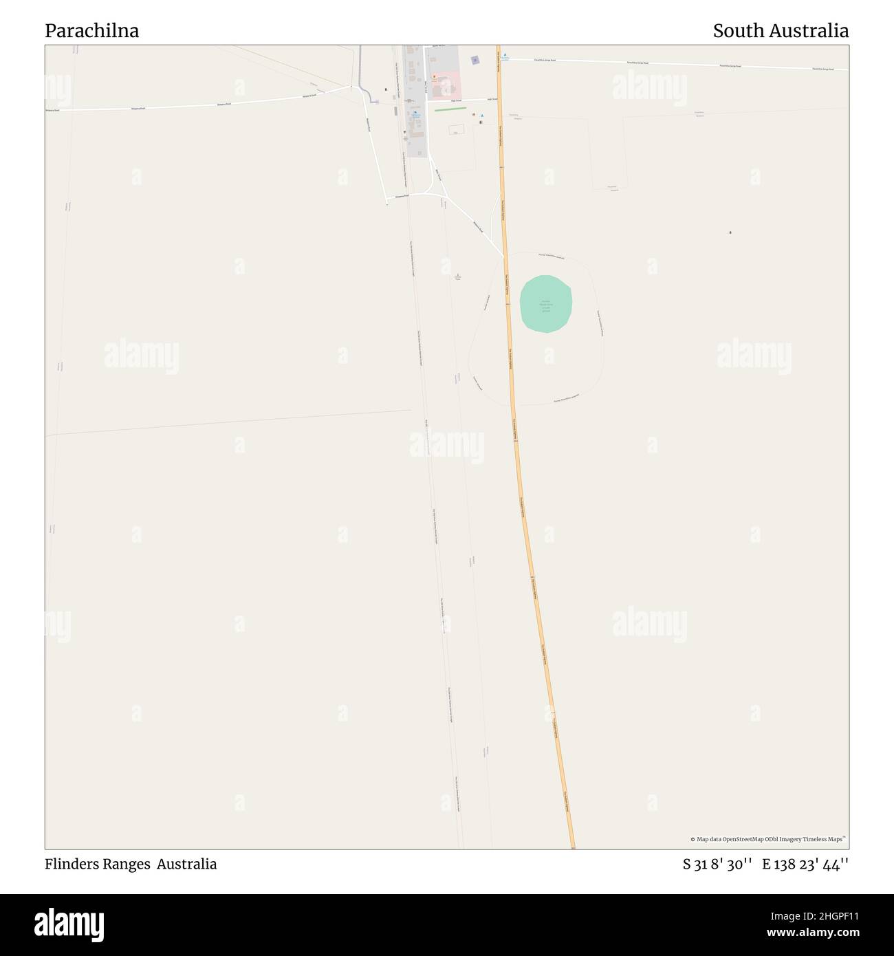 Parachilna, Flinders Ranges, Australien, South Australia, S 31 8' 30 ...