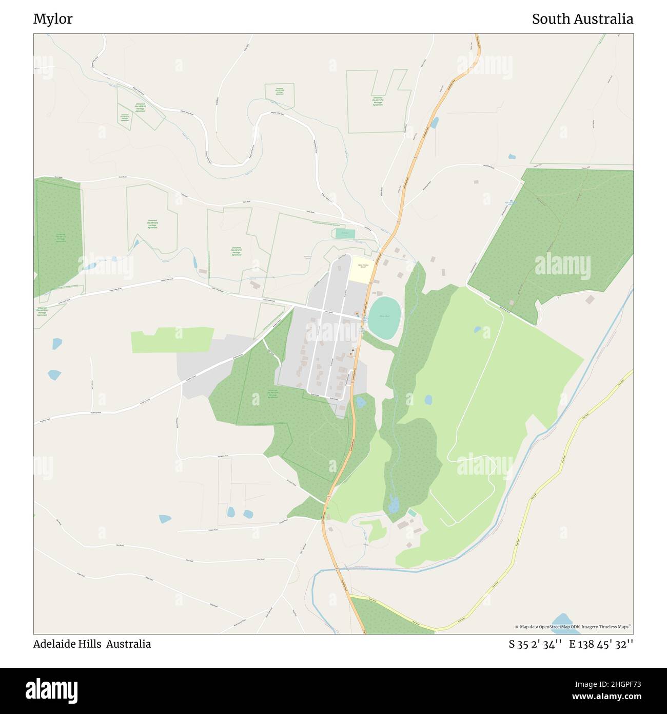 Mylor, Adelaide Hills, Australien, South Australia, S 35 2' 34'', E 138 ...