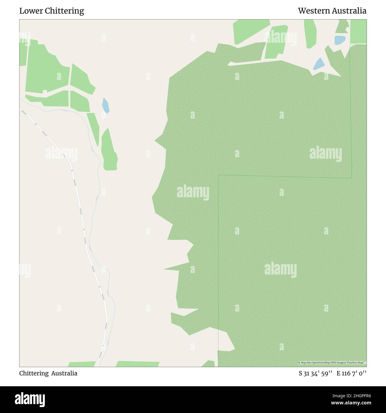 Lower Chittering, Chittering, Australien, Western Australia, S 31 34 ...