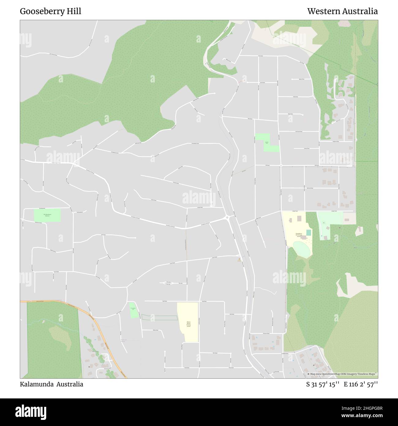 Gooseberry Hill, Kalamunda, Australien, Western Australia, S 31 57' 15 ...