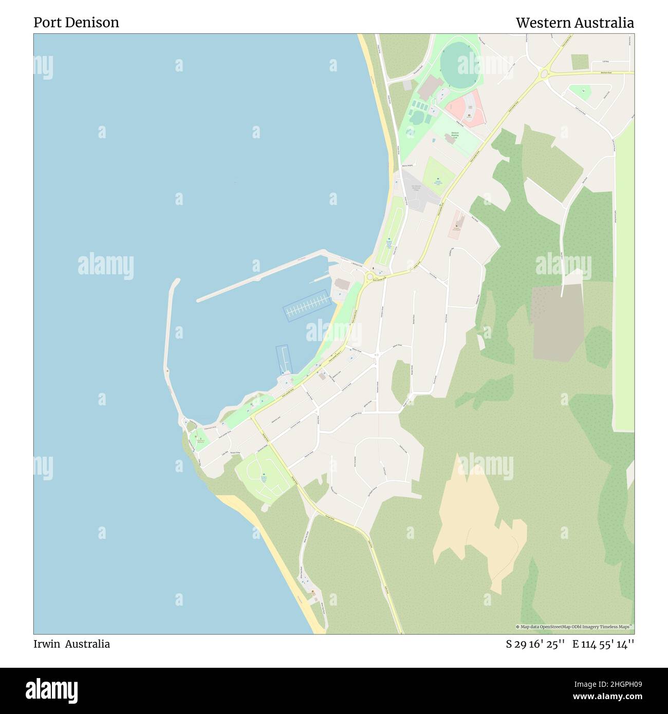 Port Denison, Irwin, Australien, Western Australia, S 29 16' 25'', E ...