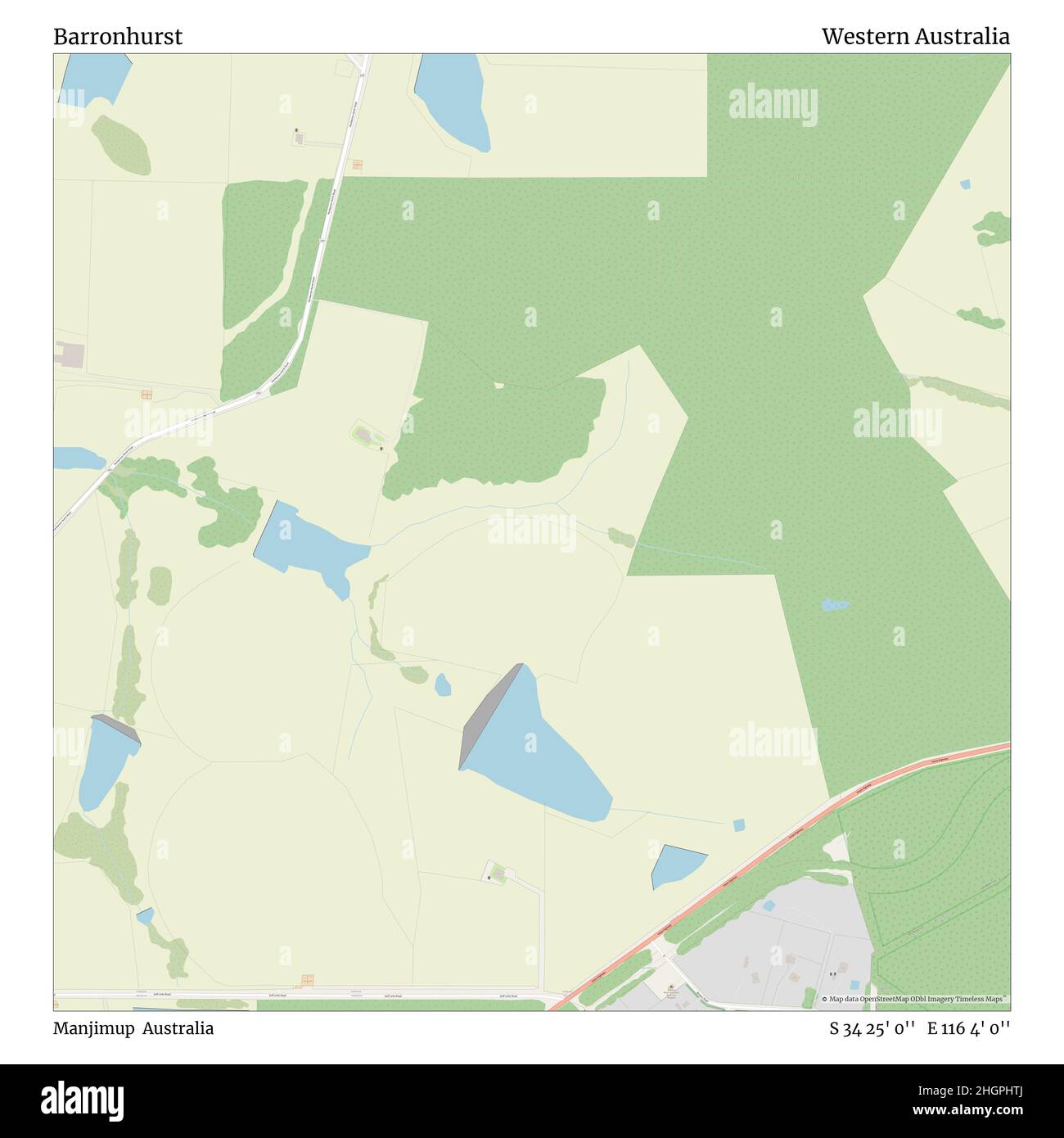 Barronhurst, Manjimup, Australien, Western Australia, S 34 25' 0'', E ...