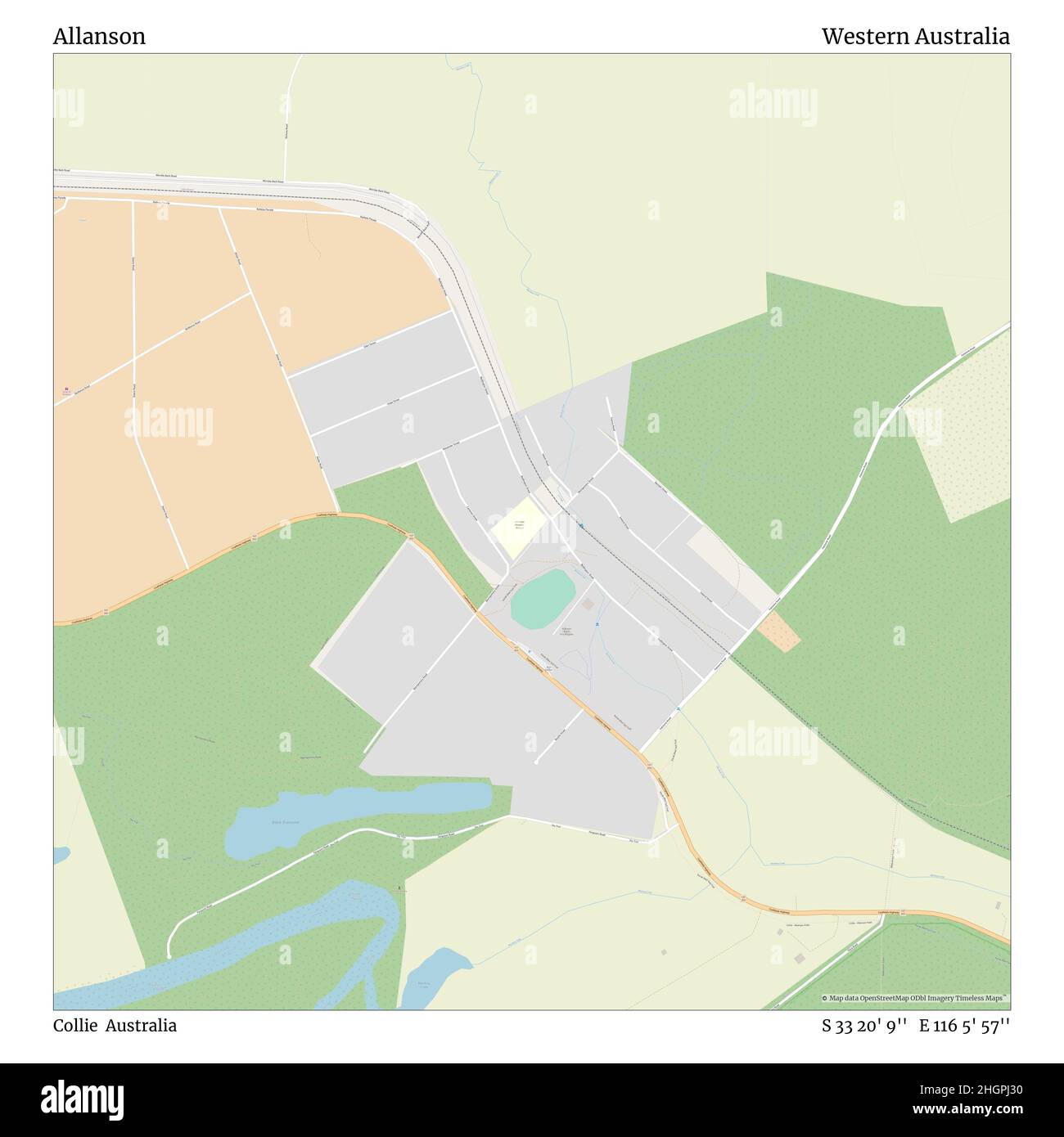 Allanson, Collie, Australia, Western Australia, S 33 20' 9'', E 116 5 ...