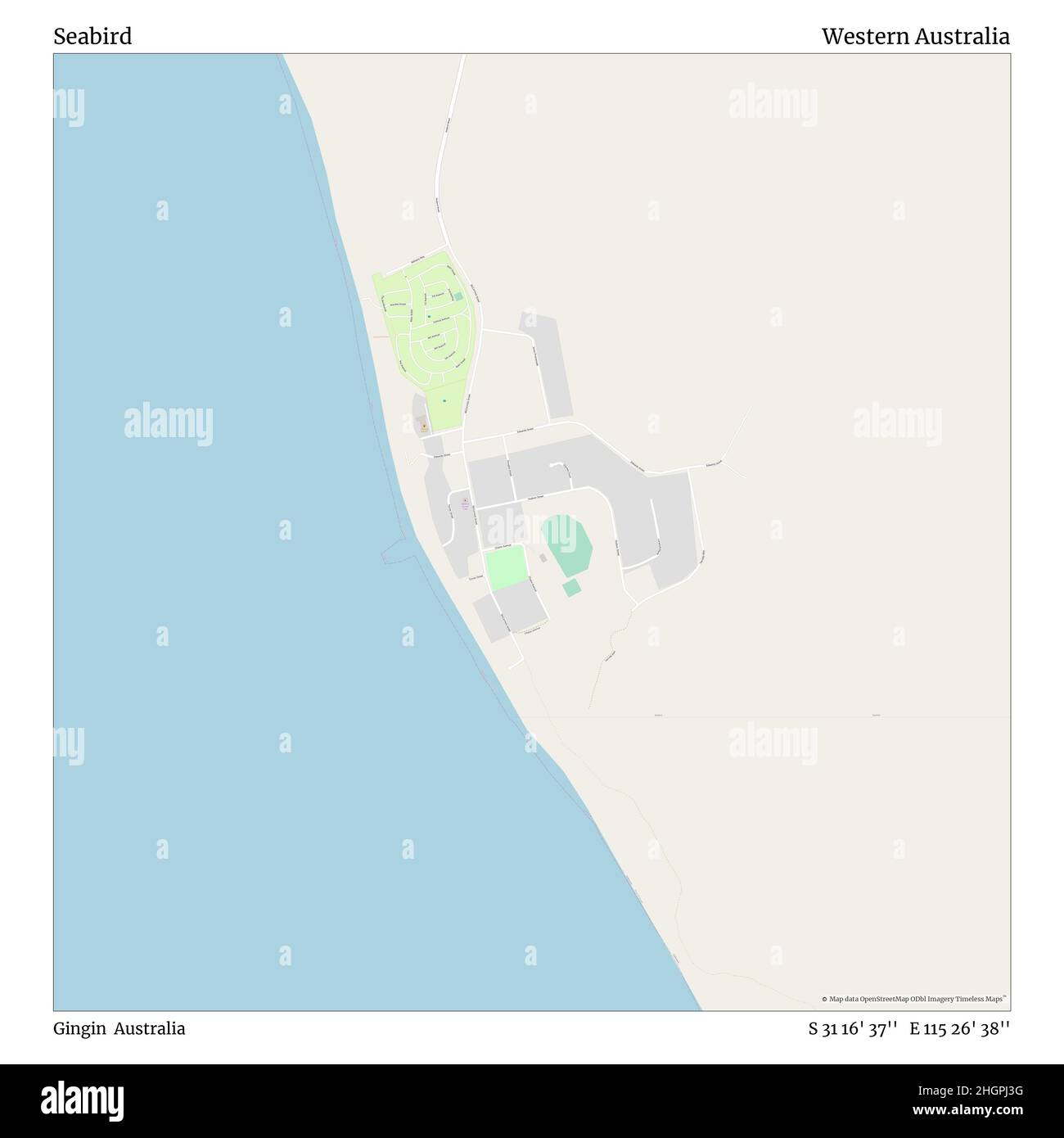 Seabird, Gingin, Australien, Western Australia, S 31 16' 37'', E 115 26 ...