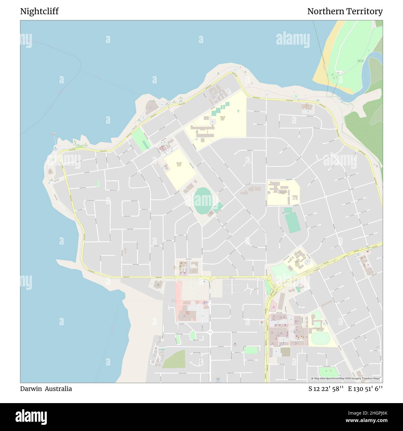 Nightcliff, Darwin, Australien, Northern Territory, S 12 22' 58'', E ...