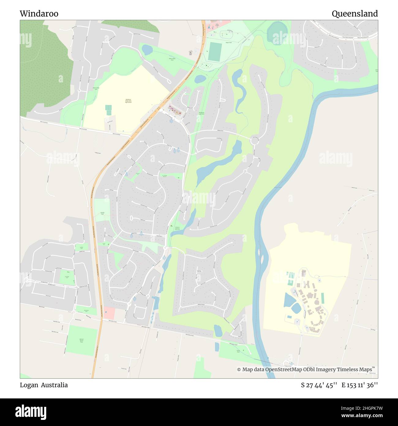 Windaroo, Logan, Australia, Queensland, S 27 44' 45'', E 153 11' 36 ...