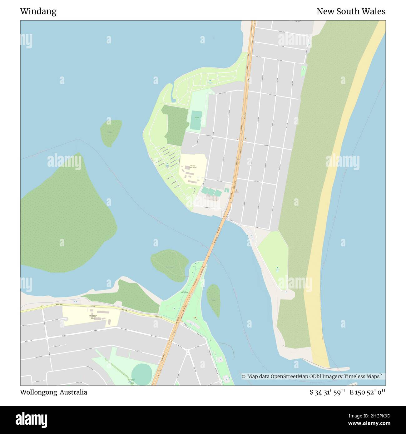 Windang, Wollongong, Australien, New South Wales, S 34 31' 59'', E 150 ...