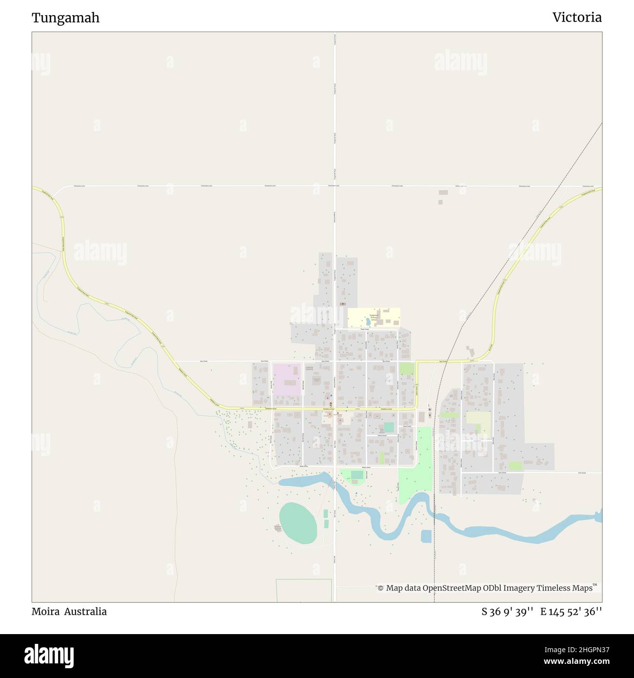 Tungamah, Moira, Australia, Victoria, S 36 9' 39'', E 145 52' 36'', map ...